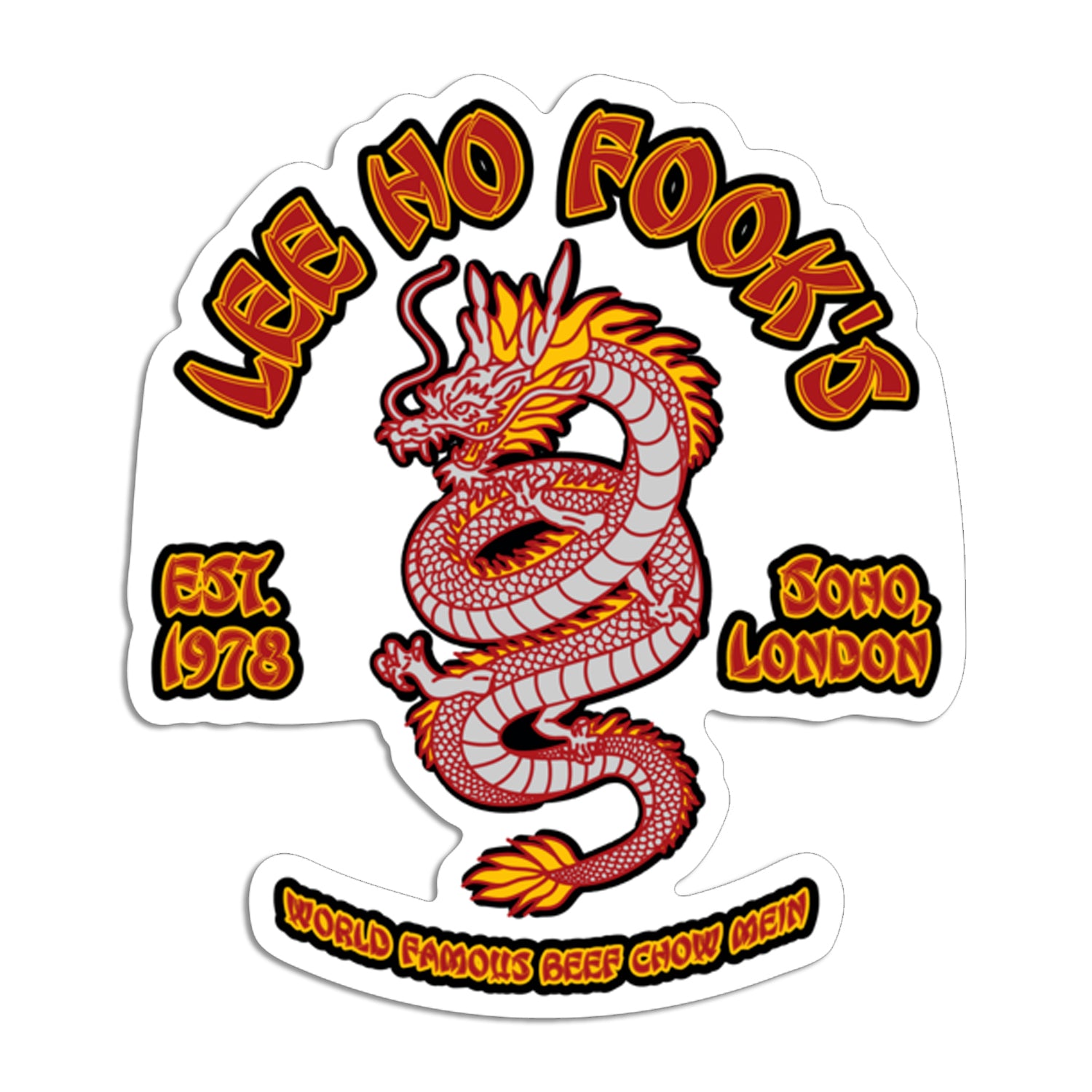 Lee Ho Fook's Soho London Decal