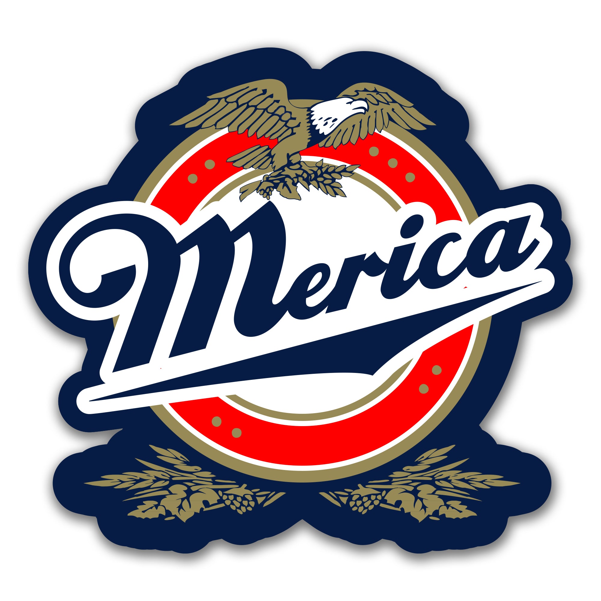 Merica Decal